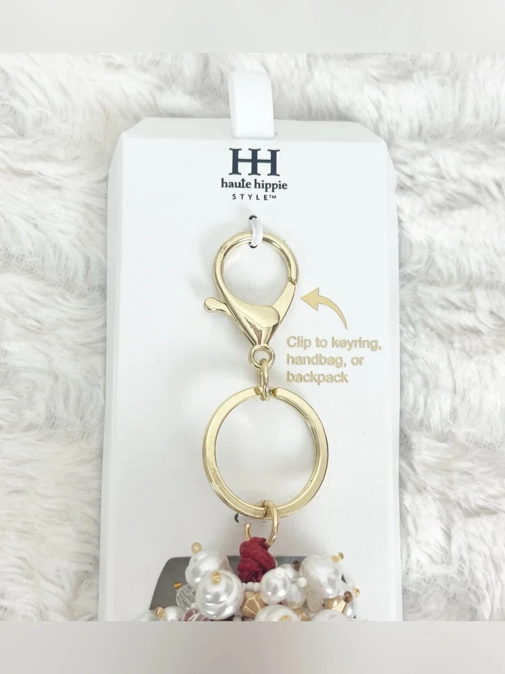 Haute Hippie | Bags | Haute Hippie Beaded Popcorn Bucket Bag Charm ...